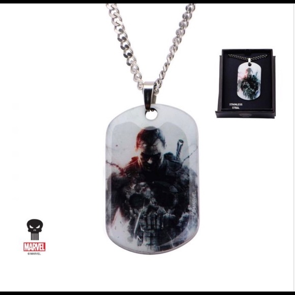 salesone | Accessories | Punisher Dog Tags Necklace | Poshmark